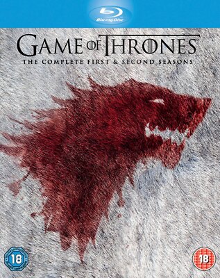 Game of Thrones Season 1 & 2 HBO Blu-ray 10 Disc Set | eBay