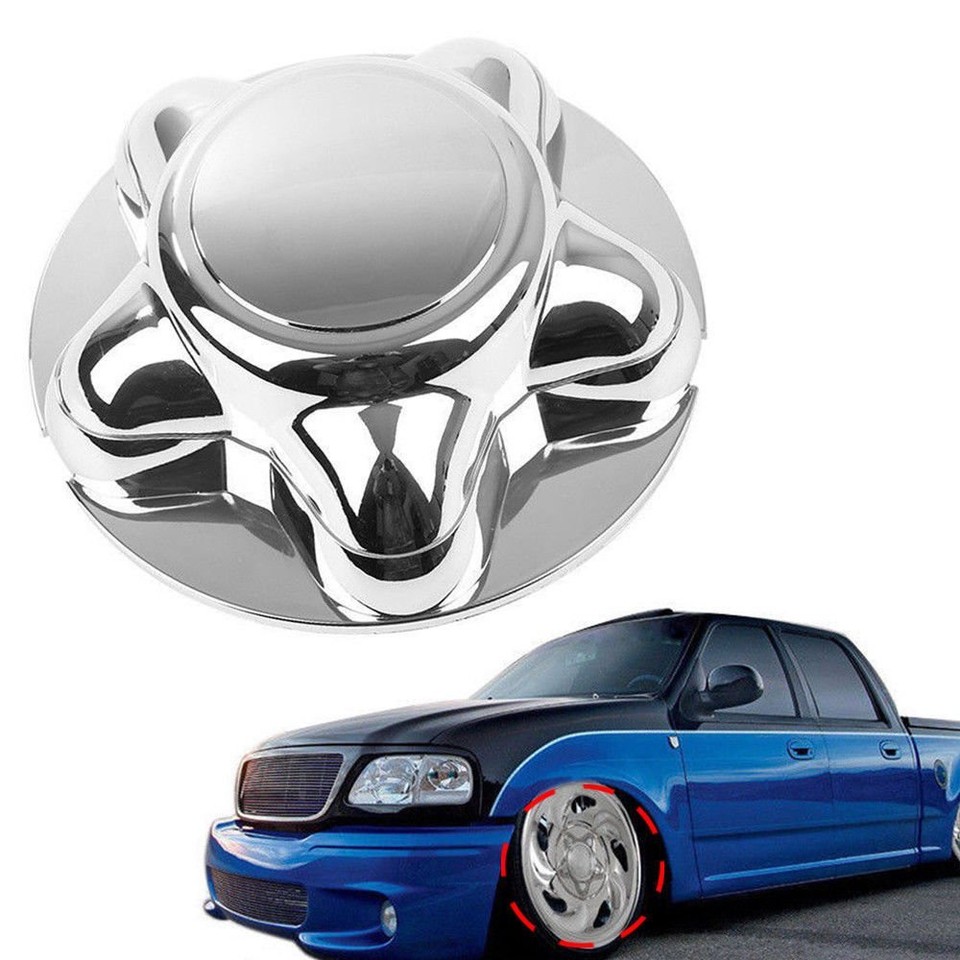 For 1997-2001 2002 2003 FORD F150 F-150 TRUCK CHROME WHEEL CENTER CAP ...