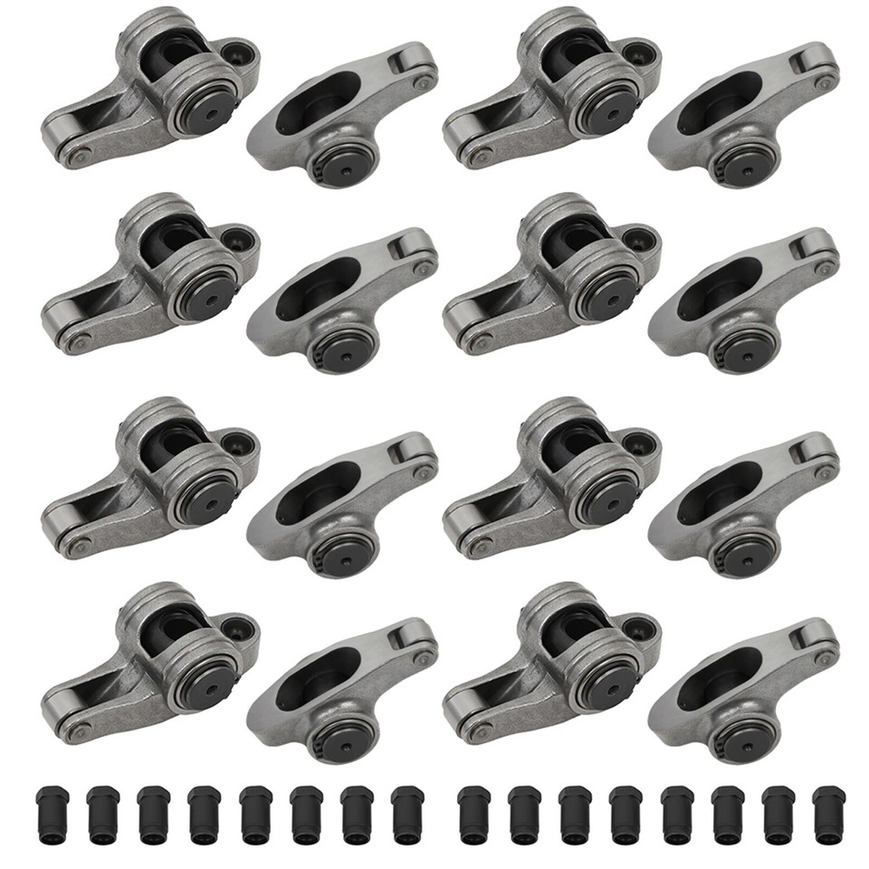 Stainless Steel Roller Rocker Arms For Chevy BBC 454 1.7 Ratio 7/16" | eBay