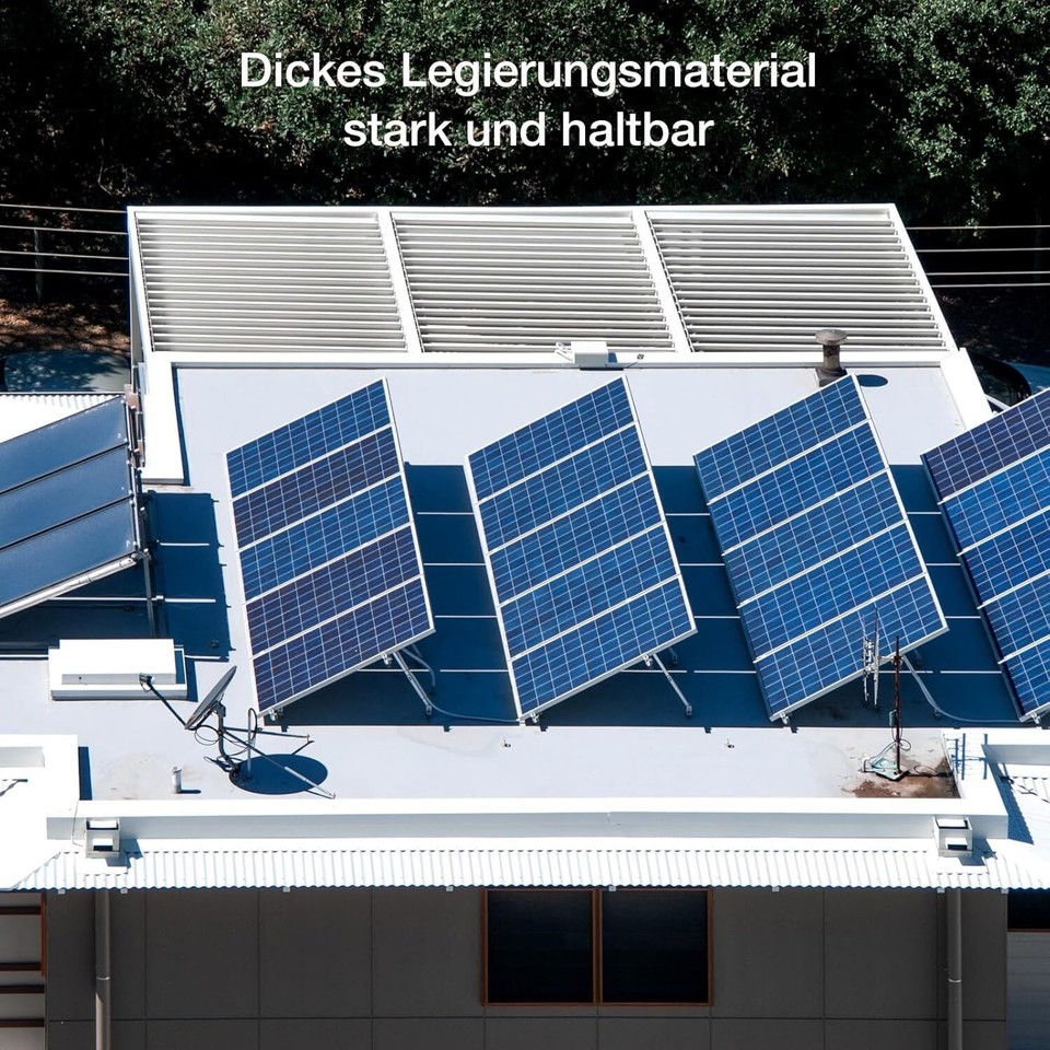 Solarmodul Halter Aufständerung Wand Dach Boden Balkonkraftwerk PV 2 ...