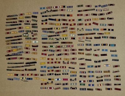 HUGE Lot of 250+ Vintage WW2 US Military Ribbons | eBay