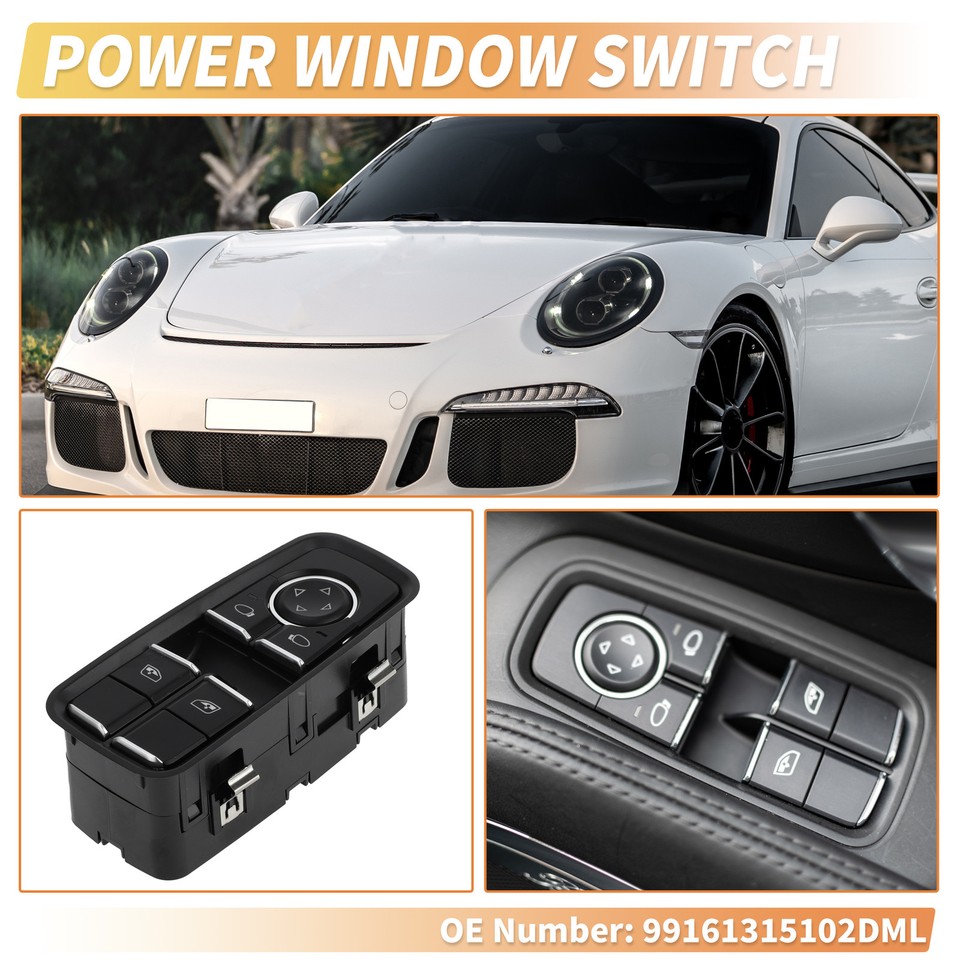 Front Left Power Window Switch for Porsche 718 Boxster Cayman No ...
