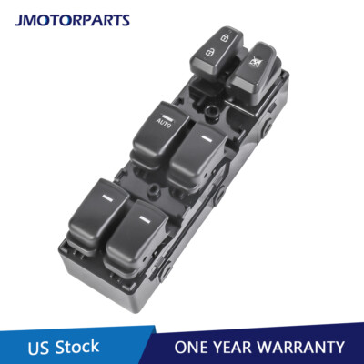 Front Driver Left Side Power Window Switch For 2011-2015 Hyundai Sonata ...
