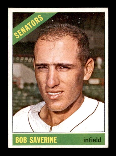 1966 Topps #312 Bob Saverine VG/VGEX X2899342 | eBay
