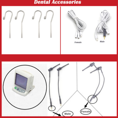Dental Accessory Apex Locator Root Canal Finder Lip Hook/Cable/Endo ...