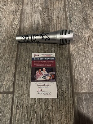 JOSEY SCOTT SIGNED SALIVA MICROPHONE JSA COA AUTOGRAPHED MIC LEGEND | eBay