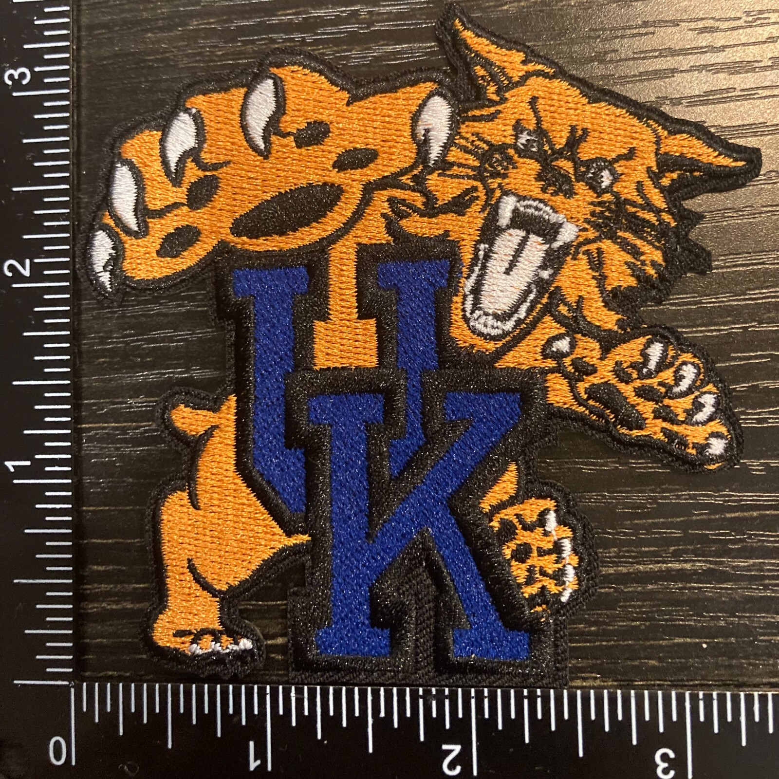 UNIVERSITY OF KENTUCKY WILDCATS EMBROIDERED IRON ON PATCH FOOTBALL ...