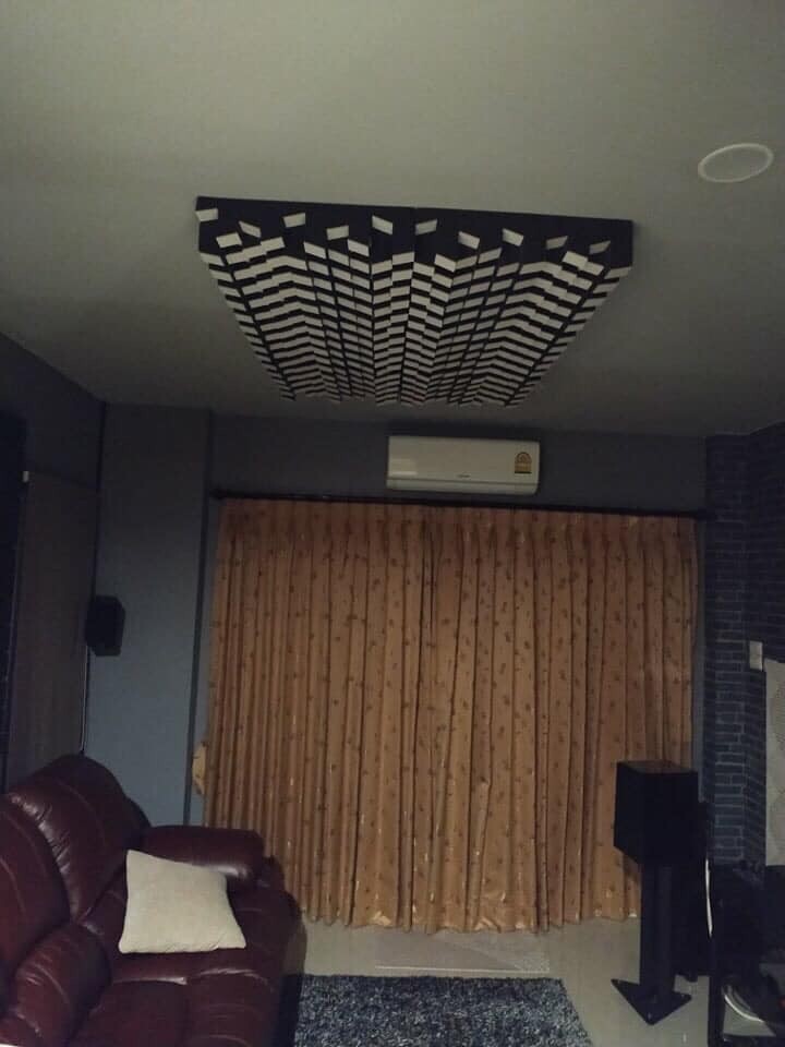 (2 Pack) — Sound Acoustic Studio Diffuser «Sirius» | 20"x20"x6" | 2D ...