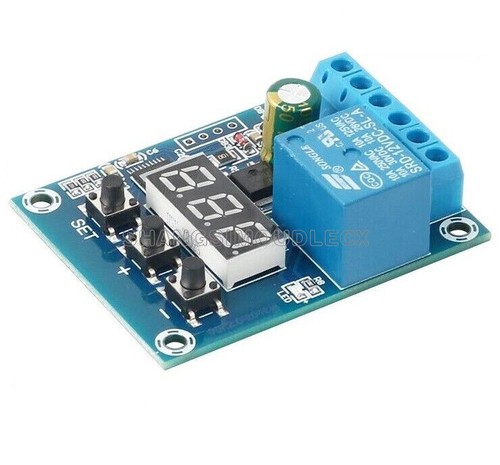 DC 12V Voltage Detection Battery Charging Discharge Monitor Relay ...