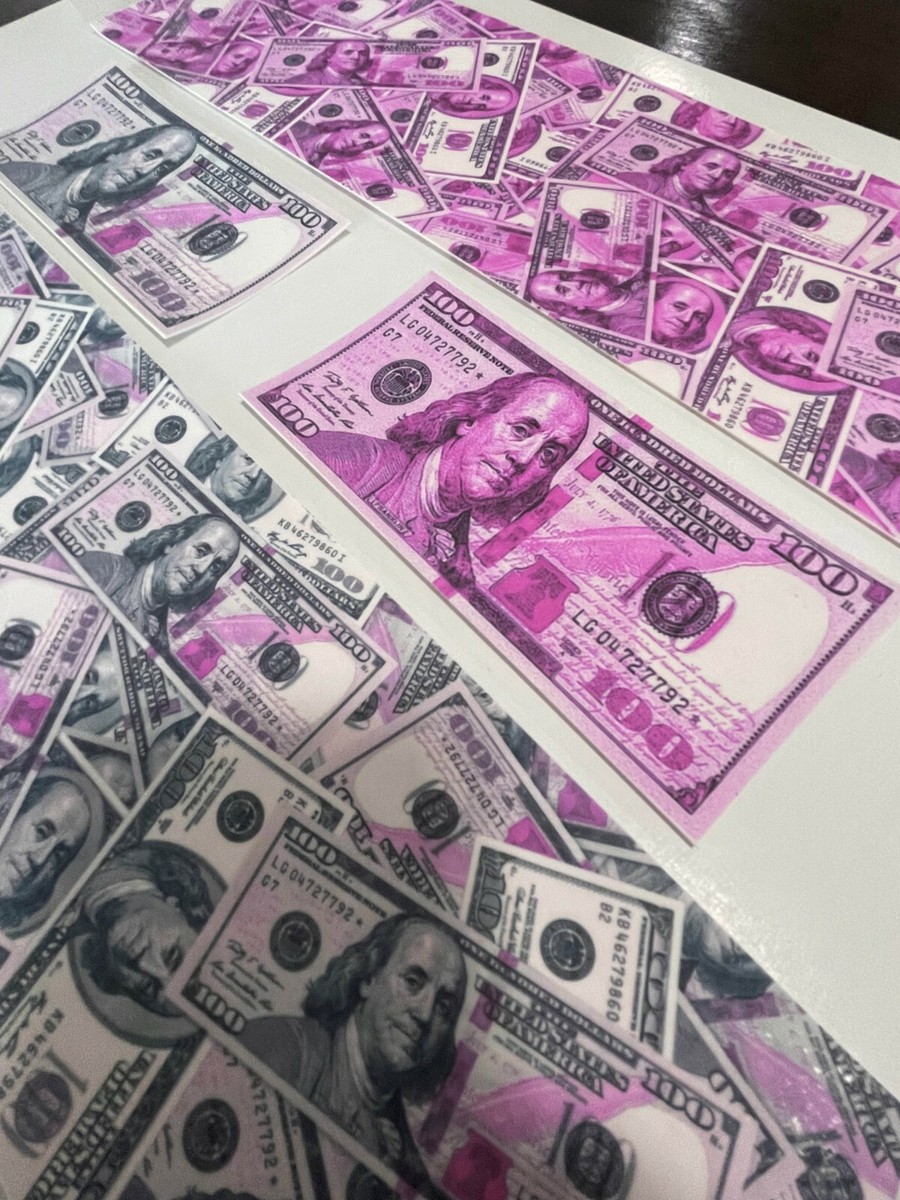 Pink Money Stacks