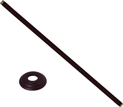 Westbrass 24" Ceiling Shower Arm with Flange, Oil Rubbed Bronze | eBay
