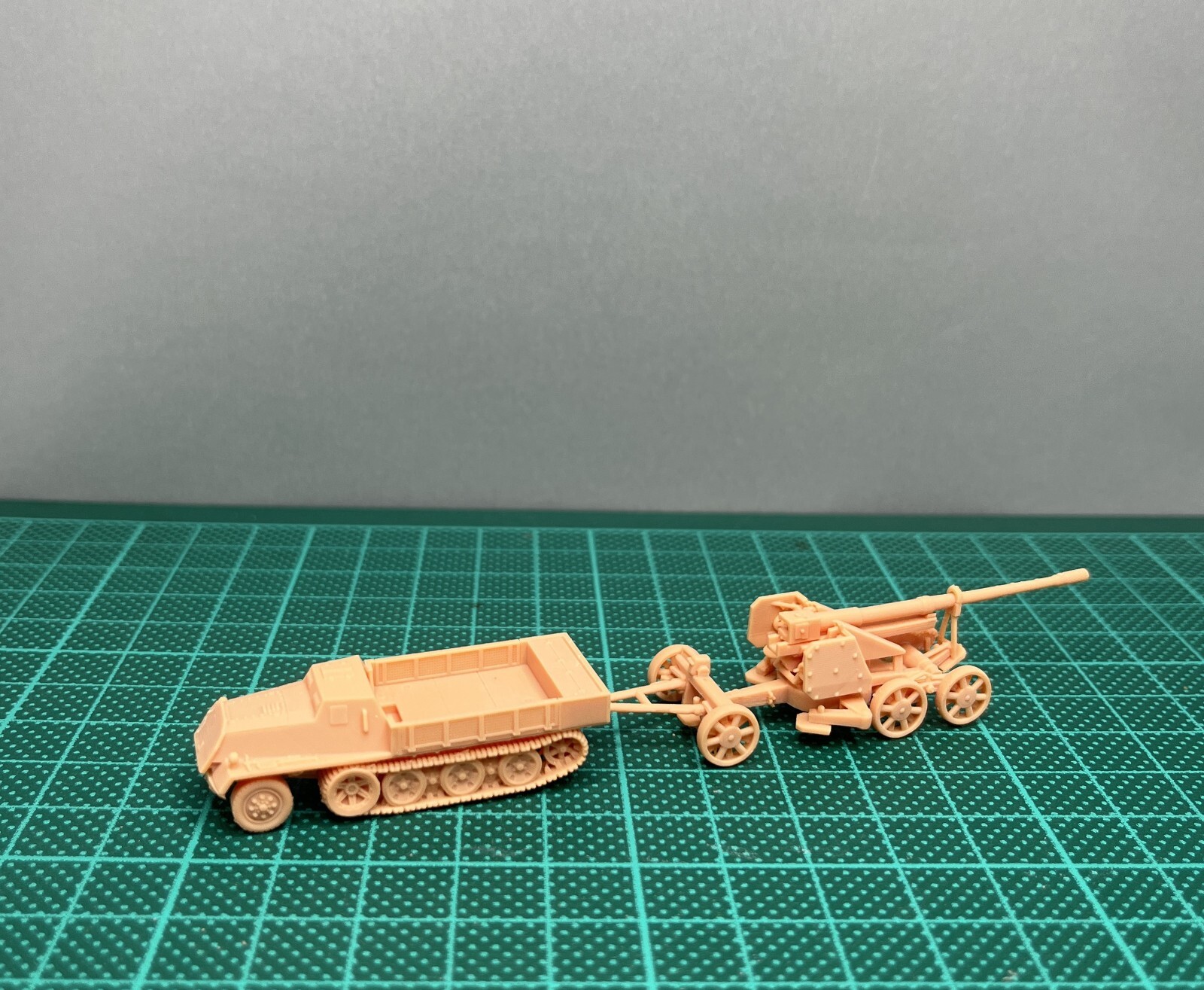 1/144 WWII German SWS /w 128mm PAK 44 Rheinmetall Resin Kit #GER695 | eBay
