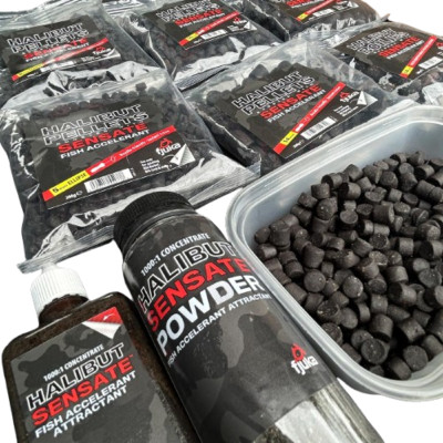 Fjuka Halibut Sensate Range | Pellets, boilies, powder, liquid ...