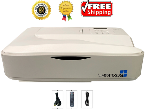 Boxlight P12 LIWN DLP Projector UST 3700 ANSI Full HD 3D Interactive ...