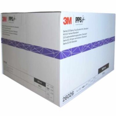 3M 26026 PPS Kit 2.0 Mini 650ml 125µ Filter Lackierbecher Mischbecher ...