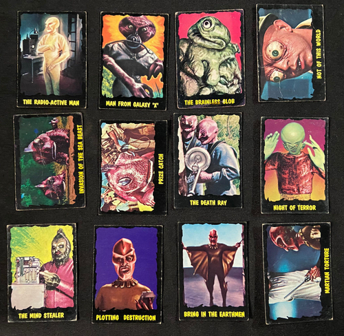 OUTER LIMITS 19 VINTAGE 1964 TRADING CARDS NOT A COMPLETE SET | eBay