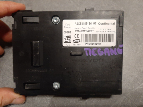 LECTEUR DE CARTE RENAULT MEGANE 285909828R A2C5318518607 | eBay