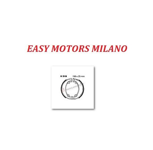 Mâchoires de Frein Avant H319 EBC Honda Cr 125 82> R - 450 Cc - Années ...