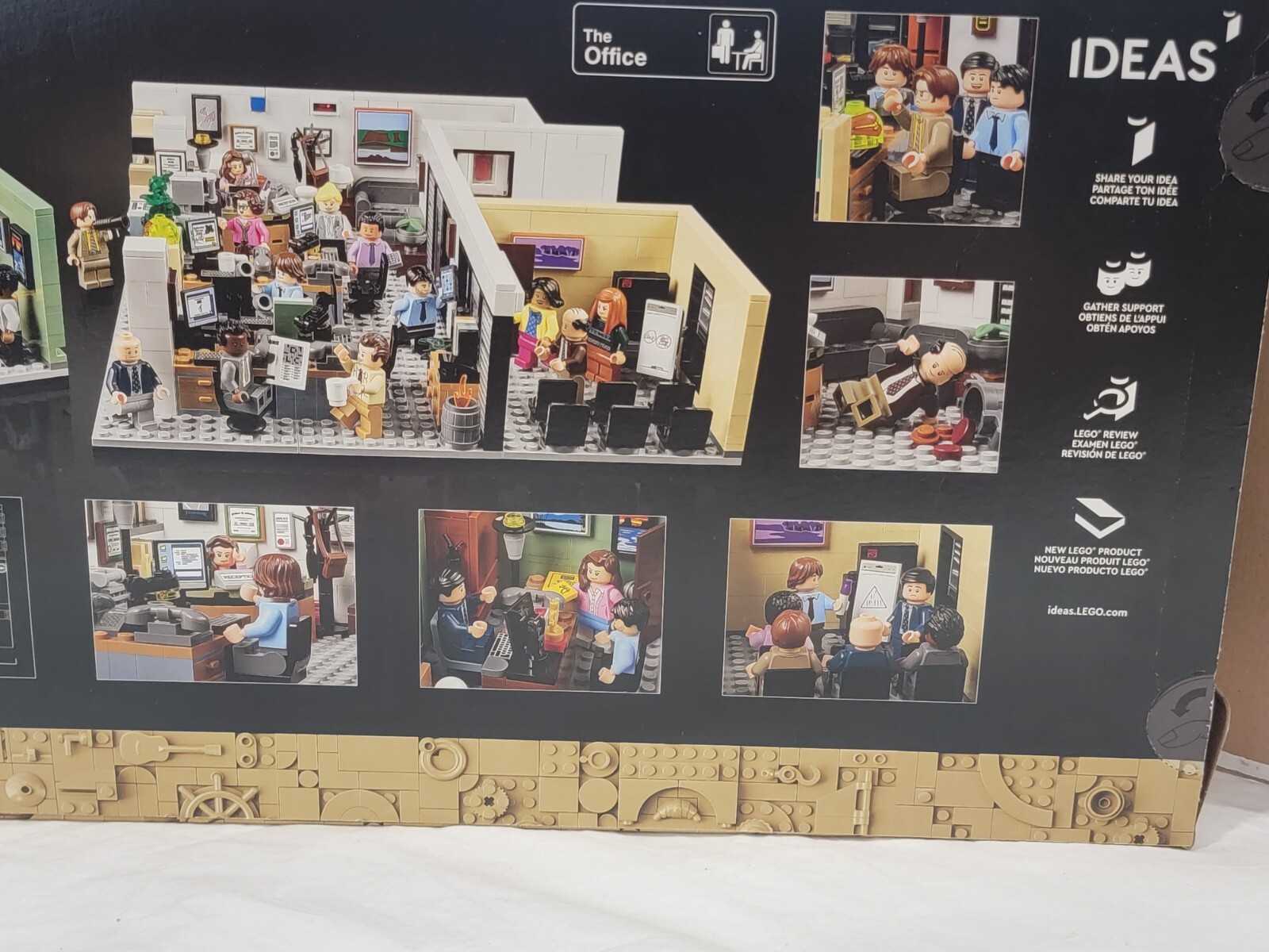 LEGO Ideas 044 THE OFFICE Dunder Mifflin 21336 EMPTY BOX ONLY DISPLAY ...