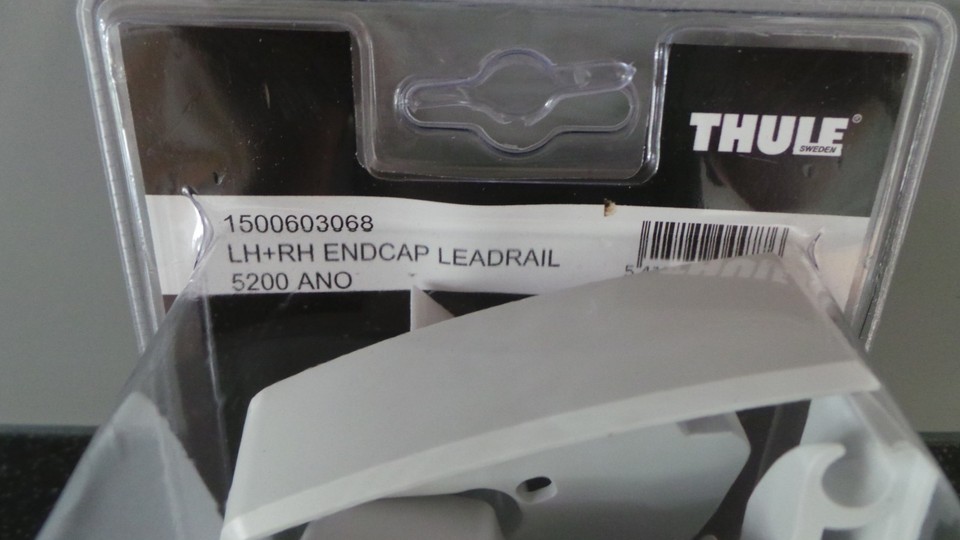 OMNISTOR/THULE MOTORHOME AWNING LH & RH LEADRAIL END PLATES TO FIT 5200 ...