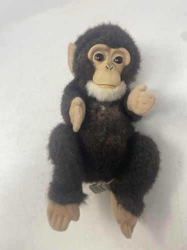 Vtg Hasbro Fur Real Furreal Friends Cuddle Chimp Newborn Monkey 8 ...