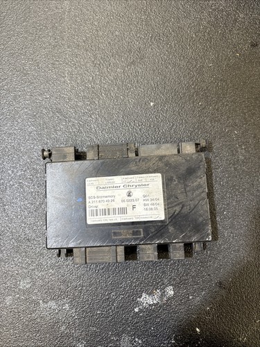 2003-09 Mercedes W211 E500 CLS550 E320 ML500 Seat Control Module Left ...