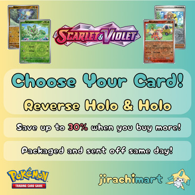 Scarlet & Violet Base Set - Reverse Holo & Holos - Choose Your Card ...