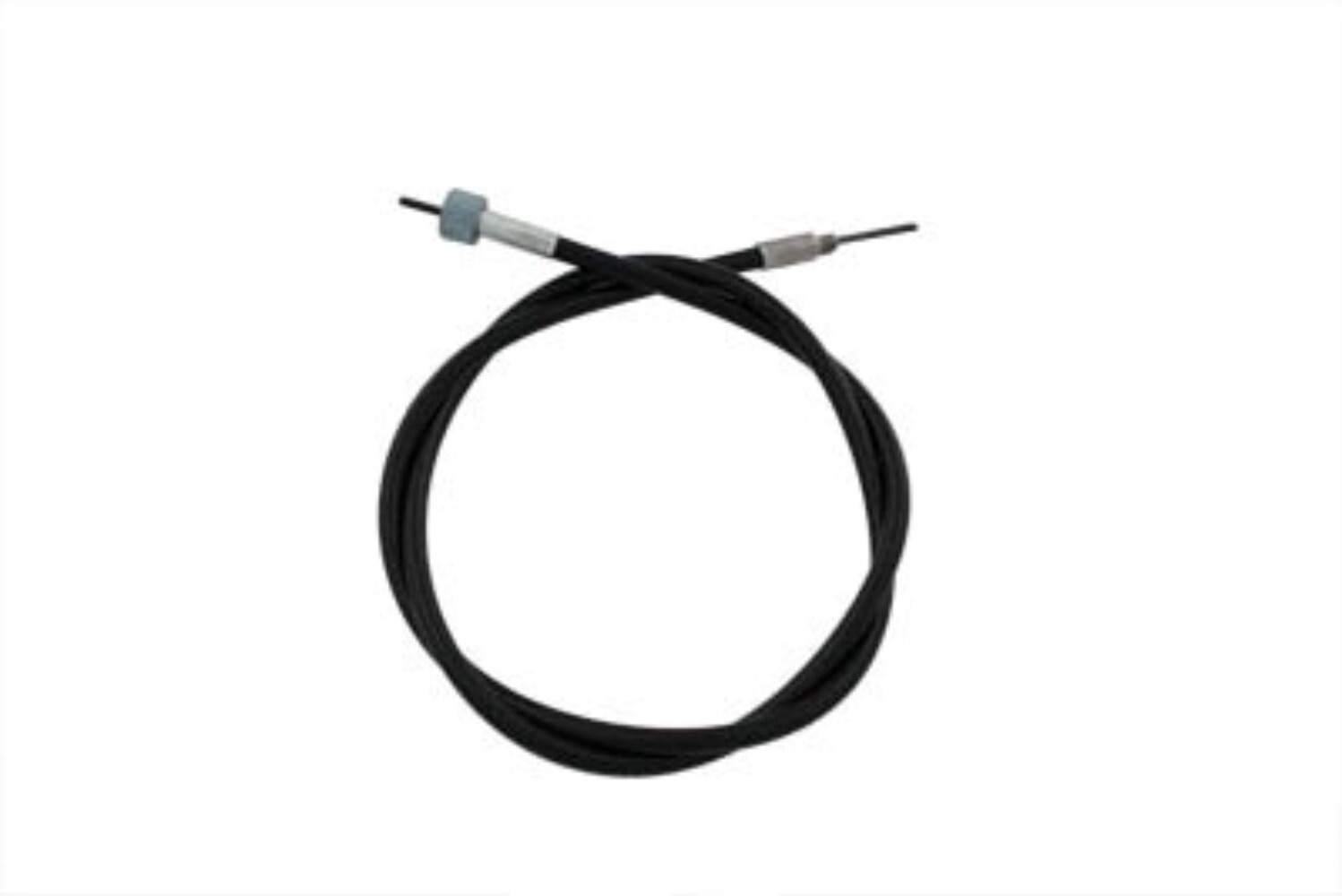Black Stock Style 38.5" Speedometer Speedo Cable with 12mm Top Nut for ...
