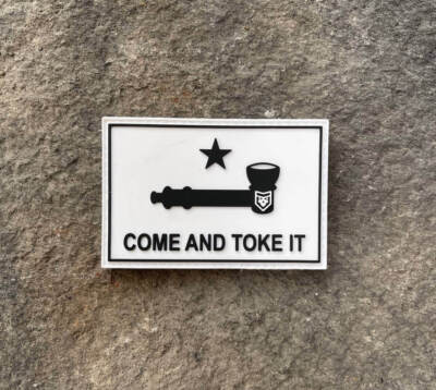 Come and Toke It PVC Morale Patch | eBay