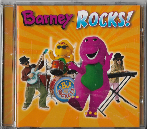 Barney Rocks! by Barney (Children) (CD, Aug-2000, Hit Entertainment ...