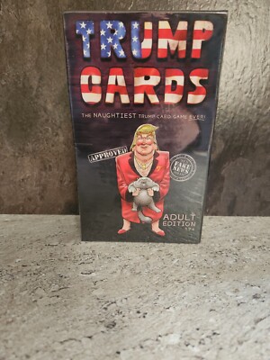 Donald “Trump Cards” Game - Adult Edition - The Naughtiest Trump Card ...