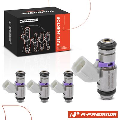 A-Premium 4x Fuel Injectors for Seat Ibiza Skoda Fabia VW Golf Polo ...