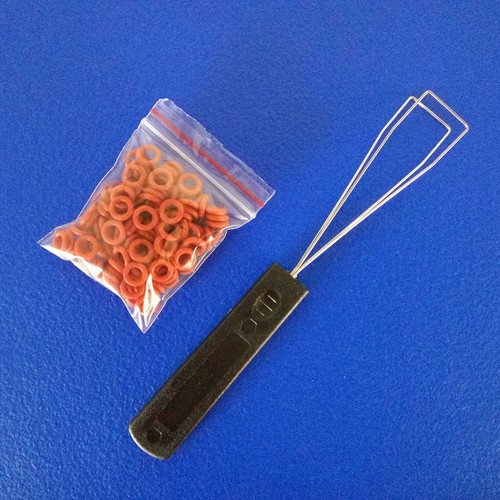 125 Mechanical Keyboard Cherry Keycap Rubber O-Ring Dampeners with Wire ...