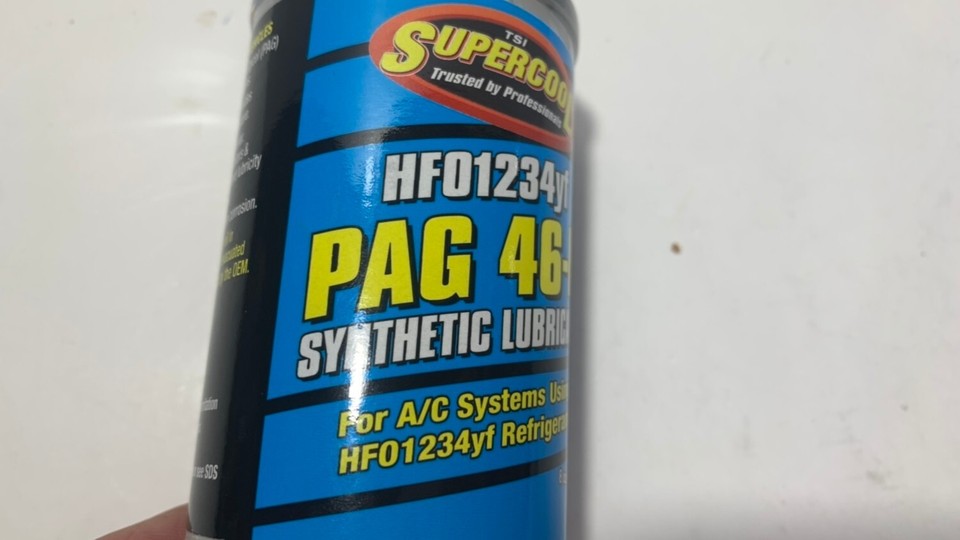 PAG 46 AC Oil A/C Refrigerant 8oz | eBay