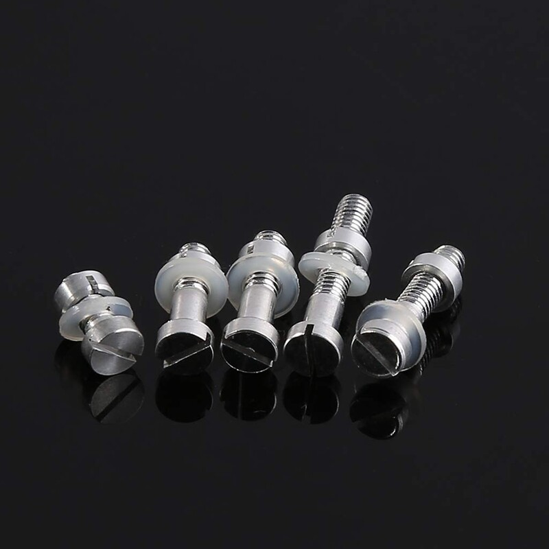5Pcs M2.5 Screws Bolt Set Turntable Headshell Stylus Mounting Vinyl LP ...