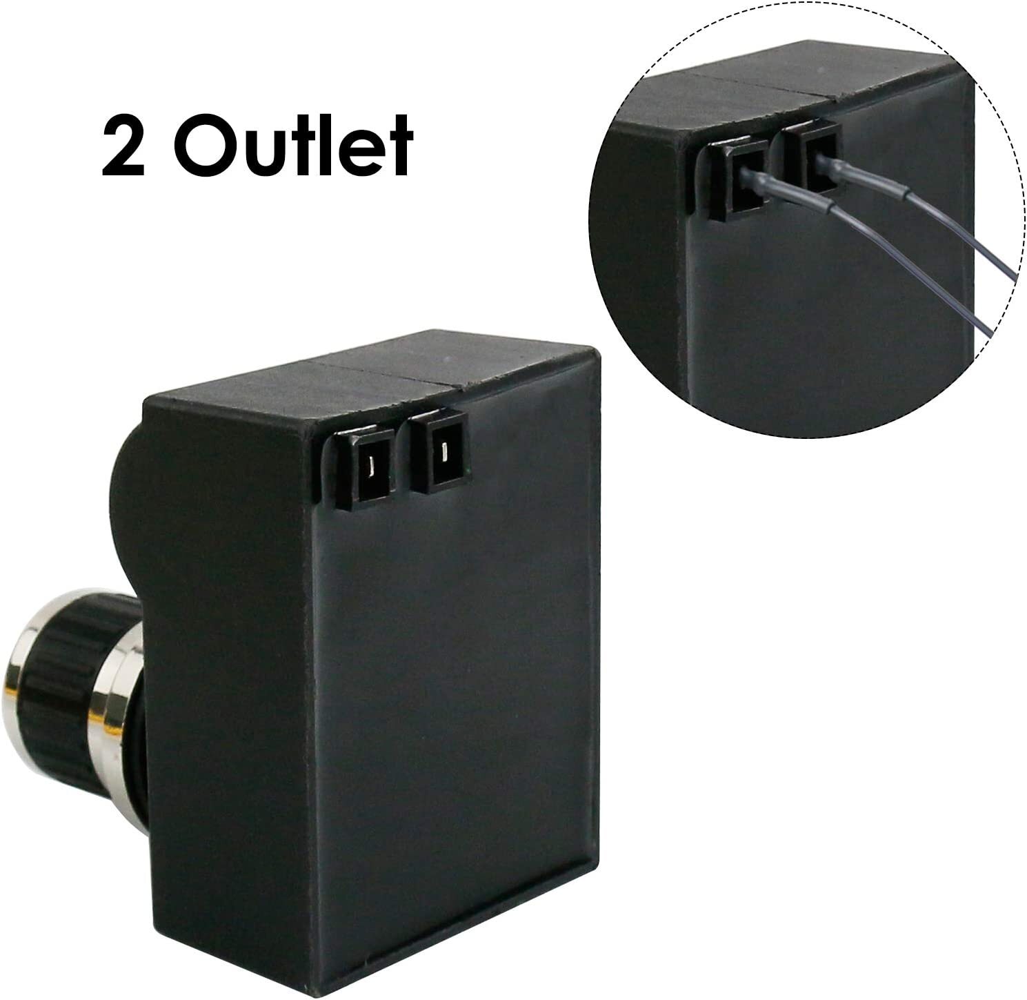 2 Outlet Spark Generator Igniter for Nexgrill Char-Griller Brinkmann ...