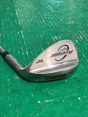Pure Spin 52° Gap A-Wedge Diamond Face Scoring Wedge RH Tungsten Sole ...
