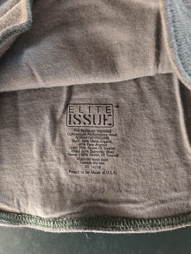 NEW Army Elite Issue FR Light-Weight Performance / Hood - One Size FITS ...