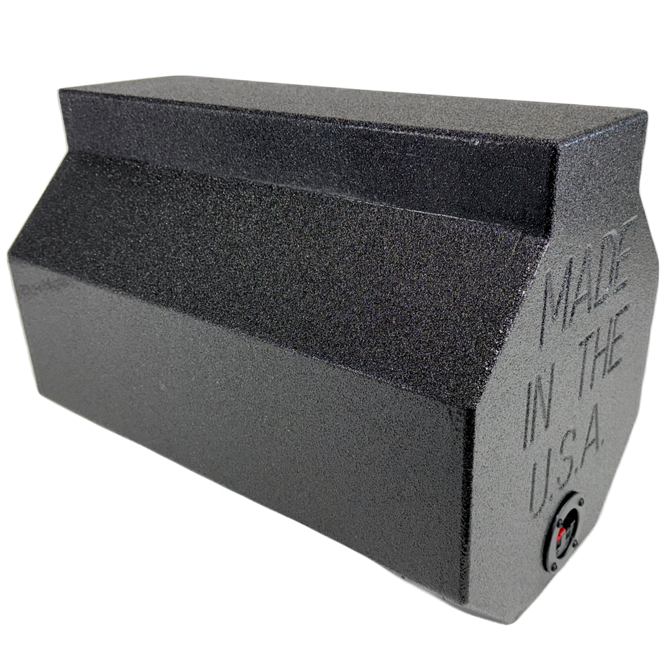 Single 1x10" Mega Bass VAZUKA Series Enclosure Subwoofer Box Ported | eBay