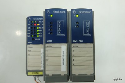 HIRSCHMANN Used MS20, MM20, MM3-2AUI MICE Media Module PLC-I-428=6B34 ...