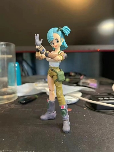 Anime Dragon Ball Z Bulma PVC 13cm Action Figure Collection Model Toy ...