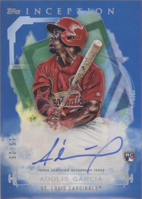 2019 Topps Inception - Rookies and Emerging Stars Autographs Adolis ...