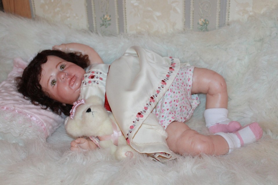 Reborn Doll Crystal, by Donna Rubert, artist Linda Wiseman | eBay