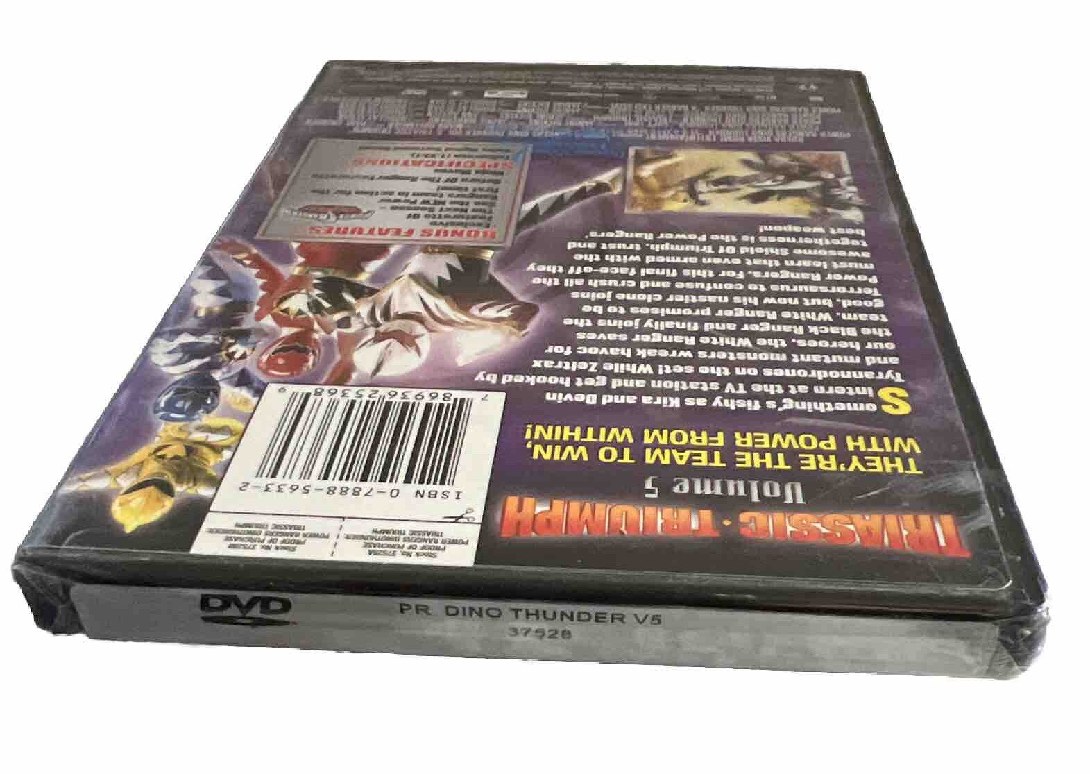 Power Rangers - Dino Thunder Vol. 5: Triassic Triumph (DVD, 2004) for ...