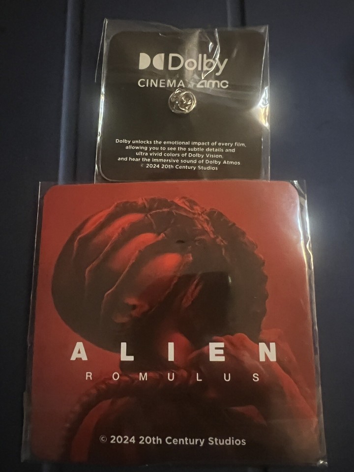 Alien Romulus AMC Exclusive SOLD OUT Opening Night Fan Event Pin and ...