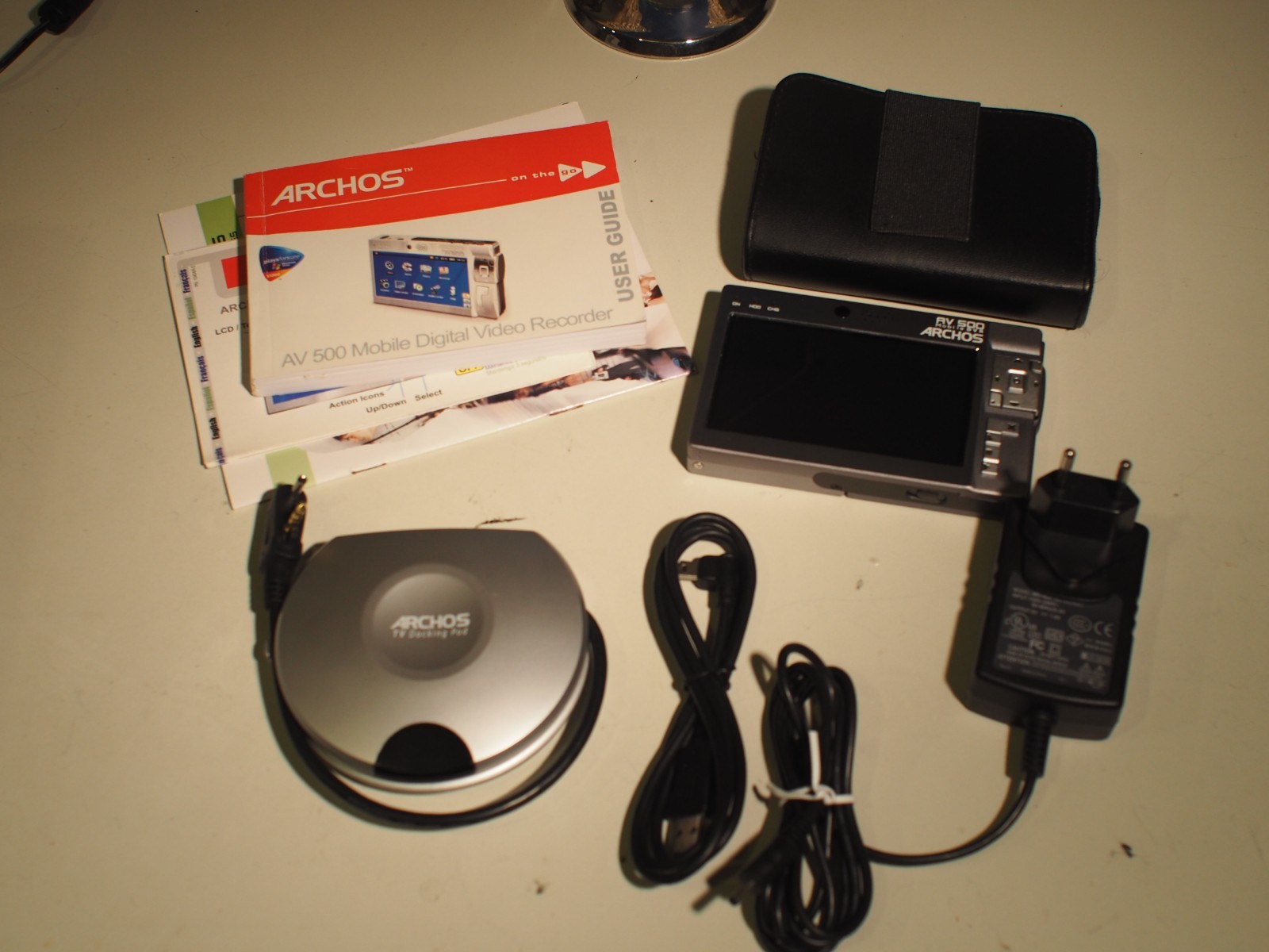 archos Av 500 with TV docking pod | eBay UK