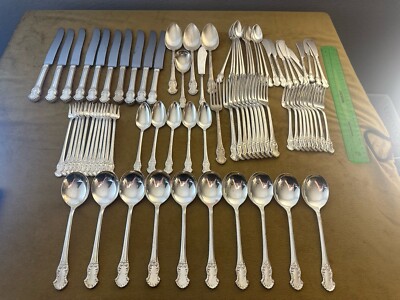 (83) Pieces National Guildcraft CONCERTO Silverplate - No Mono | eBay
