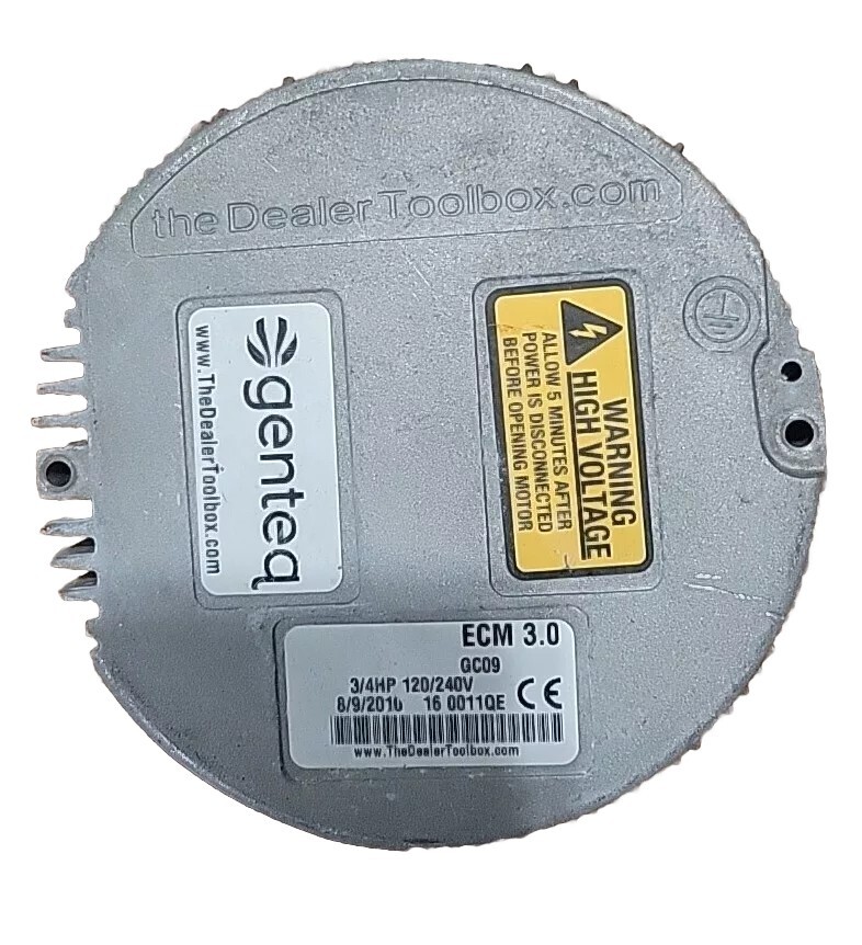 OEM GENTEQ ECM 3.0 GC09 3/4 HP 0011QE MODULE HVAC USA 🇺🇸 SELLER FREE ...