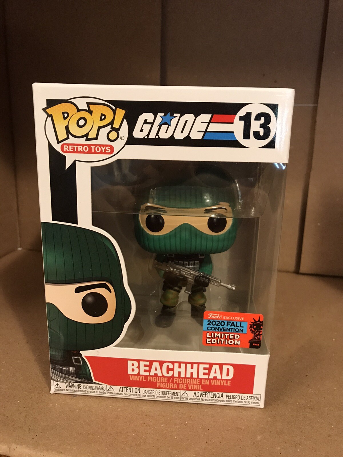 Funko POP! Beachhead G.I.Joe 13 Retro 2020 Fall Convention NYCC Target ...