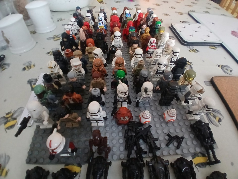 LEGO Star Wars Minifigure Bundle Joblot Contain 106 Figures | eBay UK